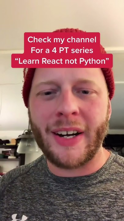 React Python Webdev Learnhow Learntok Programming Tech Techtok Learnwithme Programming 2998