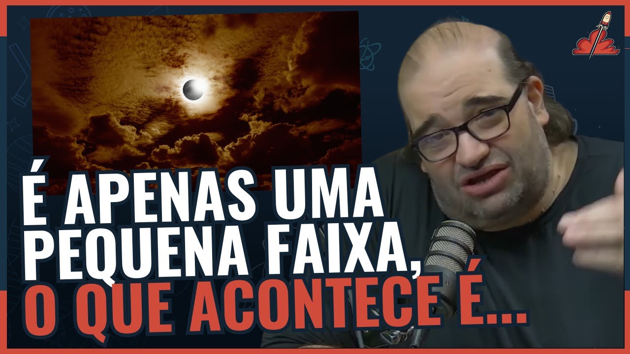 SERJÃO EXPLICA como FUNCIONA um ECLIPSE SOLAR - YouTube