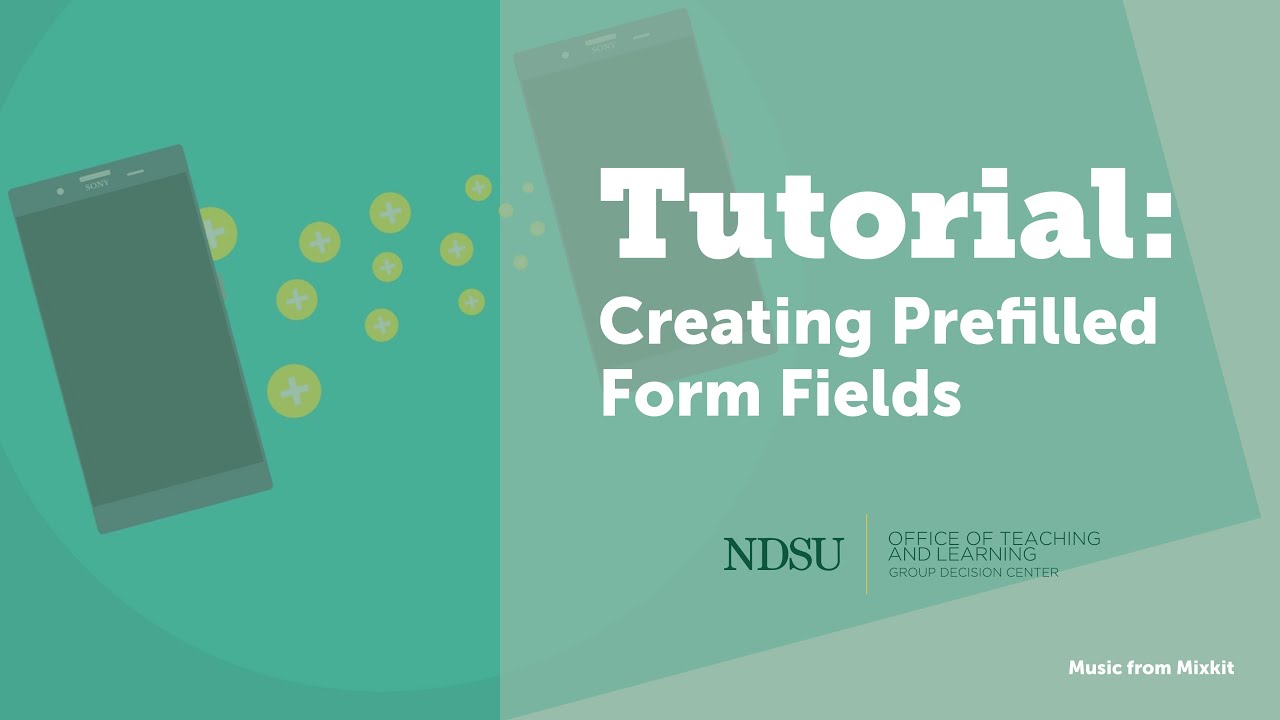 Qualtrics Tutorial: Creating Prefilled Form Fields - YouTube