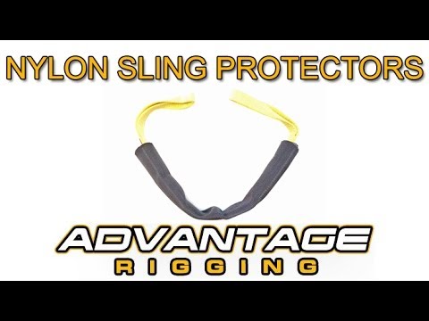 Nylon Sling Protector Cover - Advantage Rigging - YouTube