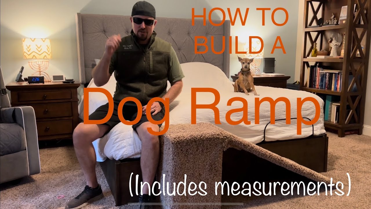 HOW TO Make a Dog Ramp - Includes measurements and parts list! - YouTube