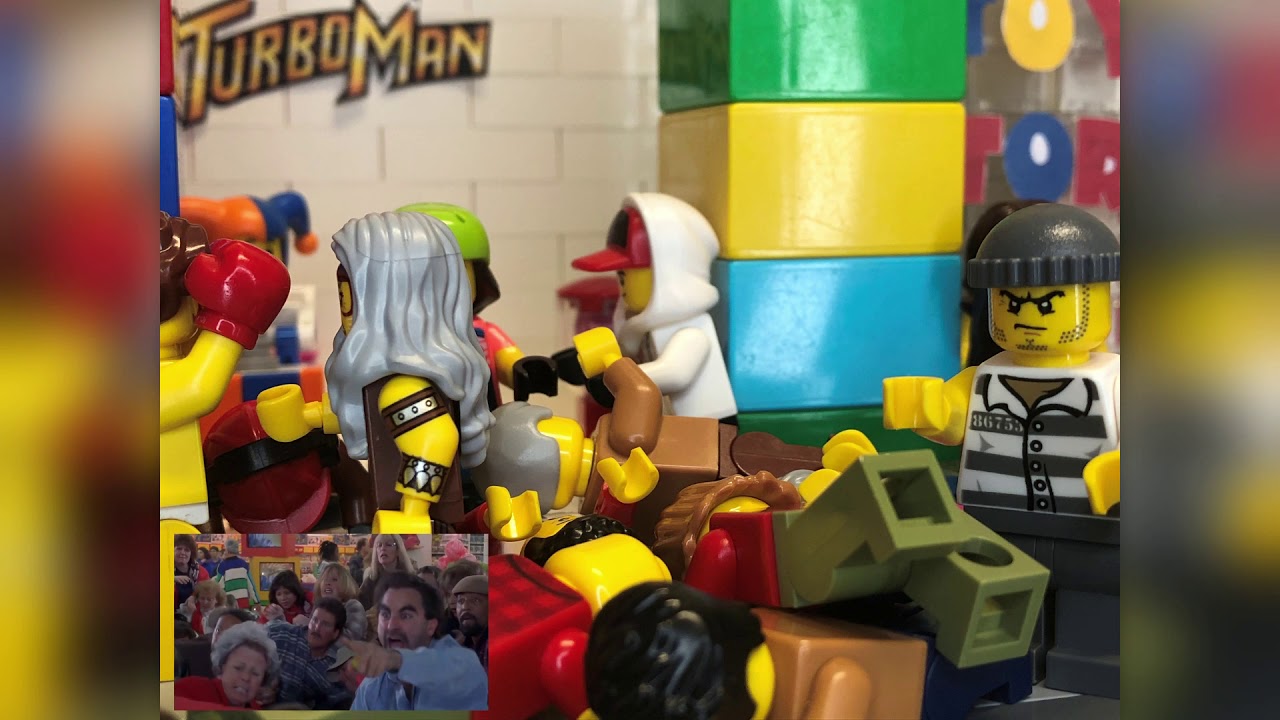 LEGO Jingle All The Way Store Scene - YouTube