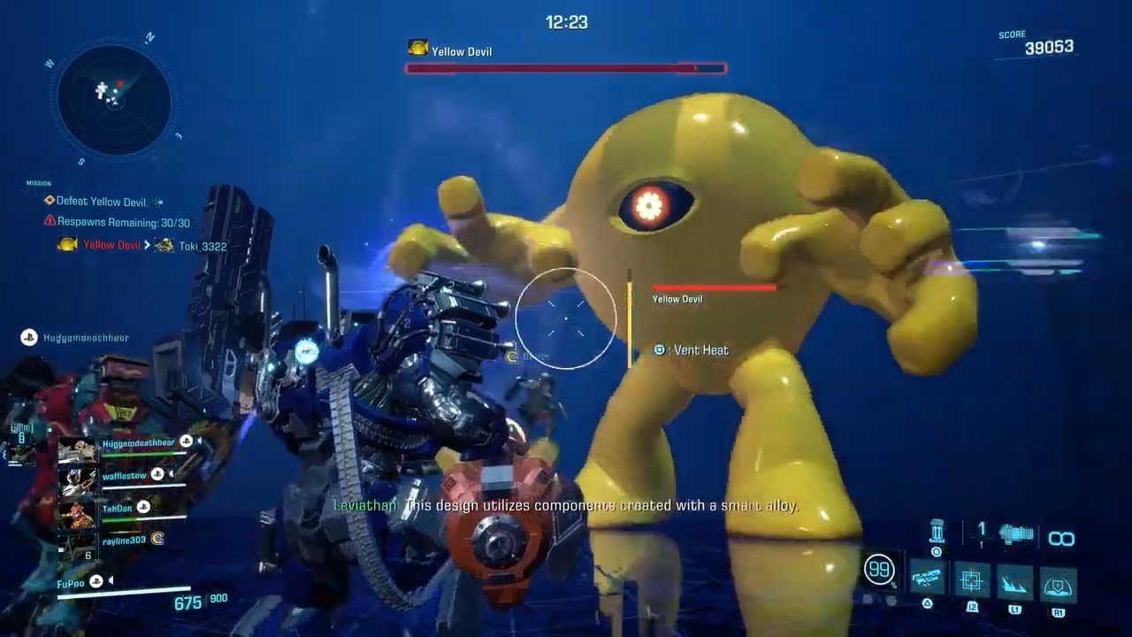 EXOPRIMAL yellow devil encounter - YouTube