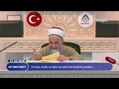 Arefe Gecesi Şu Namazı Kılanın Aldığı Hisseye, Nasîbine Bak! - Cübbeli Ahmet Hoca Efendi