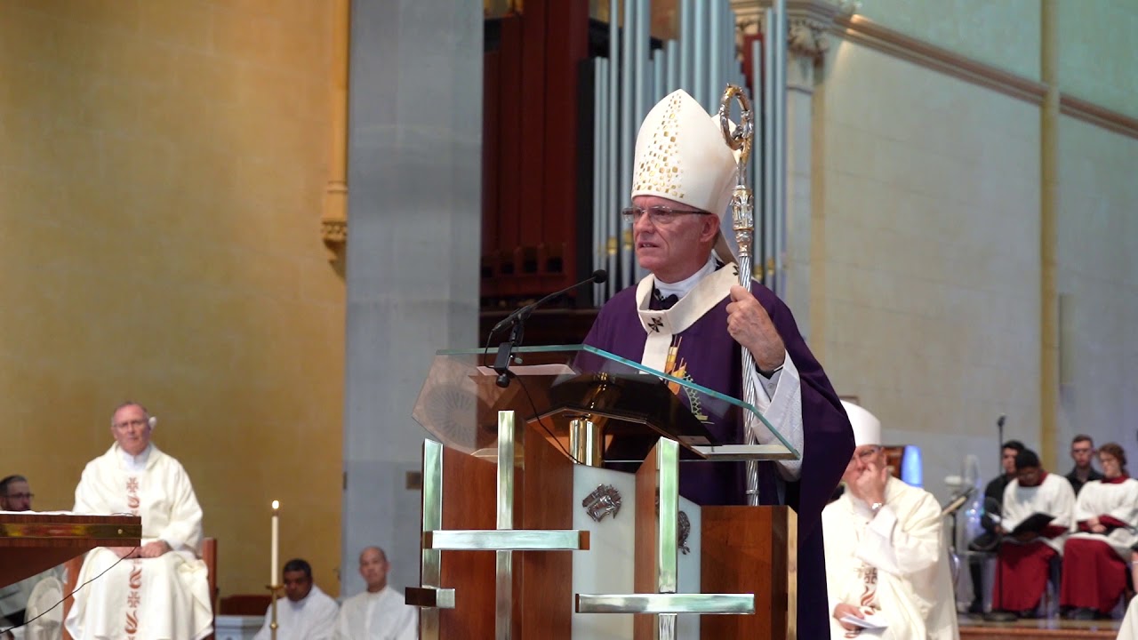 Archbishop Timothy Costelloe's Opening Homily for ACYF - YouTube