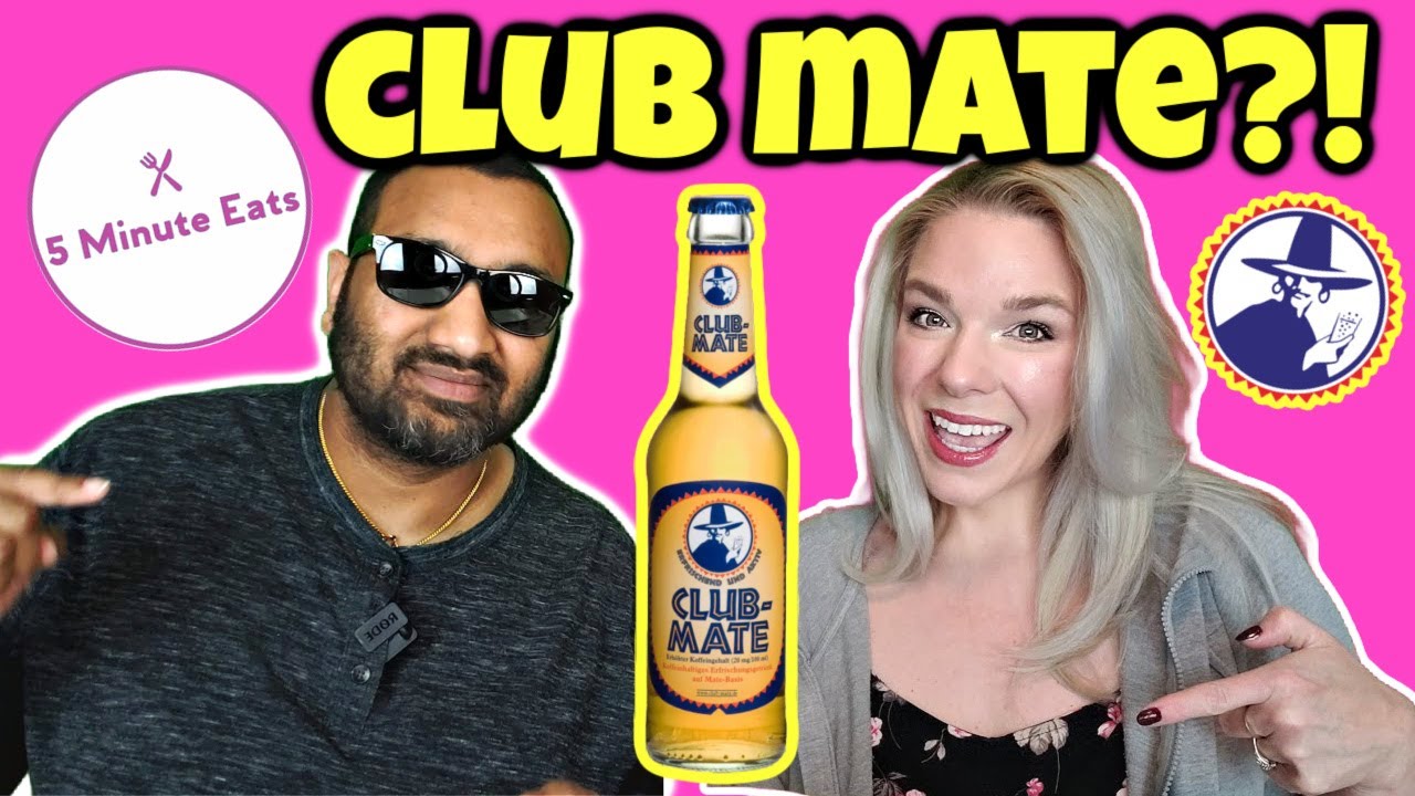 Club Mate Yerba Mate Sparkling Tea Review - YouTube