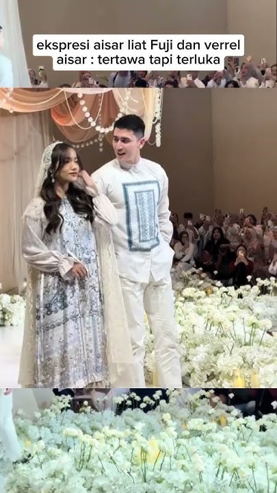Ekspresi aisar liat Fuji dan verrel tampil serasi diatas panggung #fuji #aisarkhaled # ...