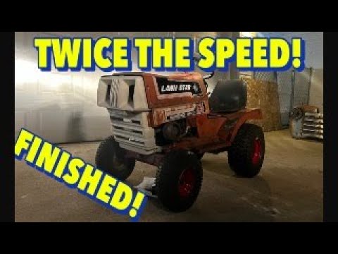 WAY FASTER! I completed my RACING LAWN MOWER build for my BUILD-OFF ...