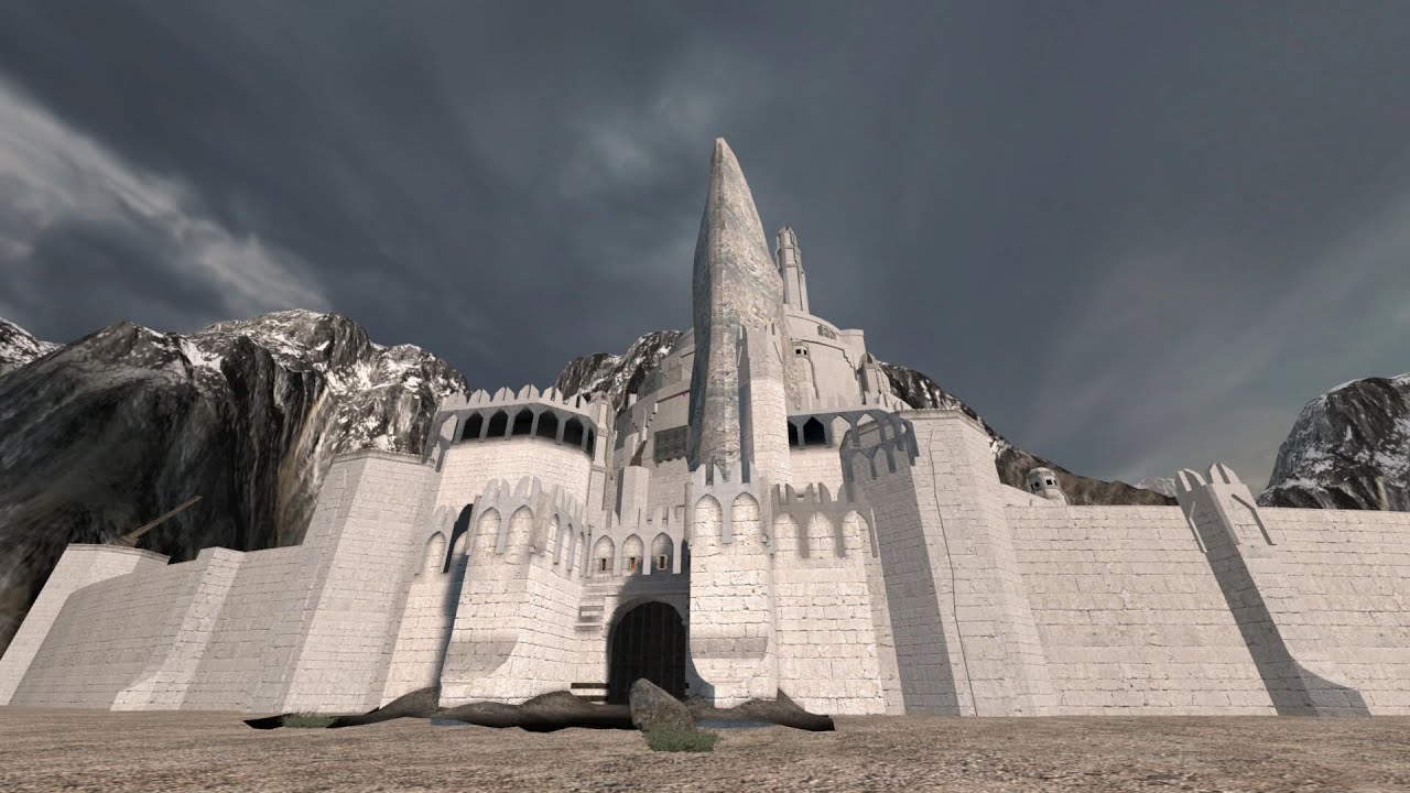 CS:S Zombie Escape ze_lotr_minas_tirith_v3_3 - YouTube