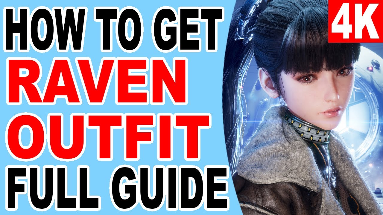 How to Get Raven Suit Skin Outfit - Eve Costume - Stellar Blade - YouTube