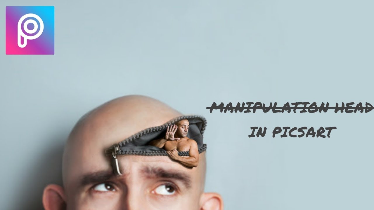 How To Make Manipulation Head With A Phone And PicsArt App 🔥| HK EDITZ ...