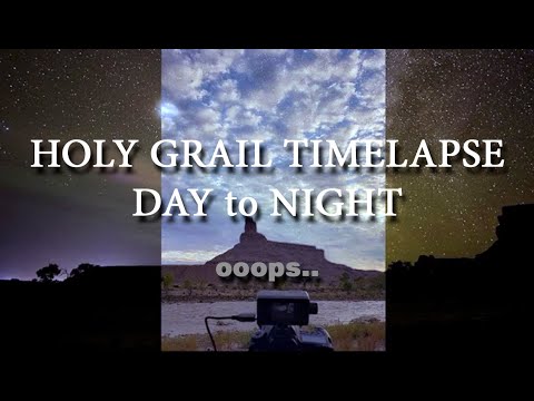 Holy Grail Time-lapse, Sunset to Milky Way - Timelapse+ View - YouTube