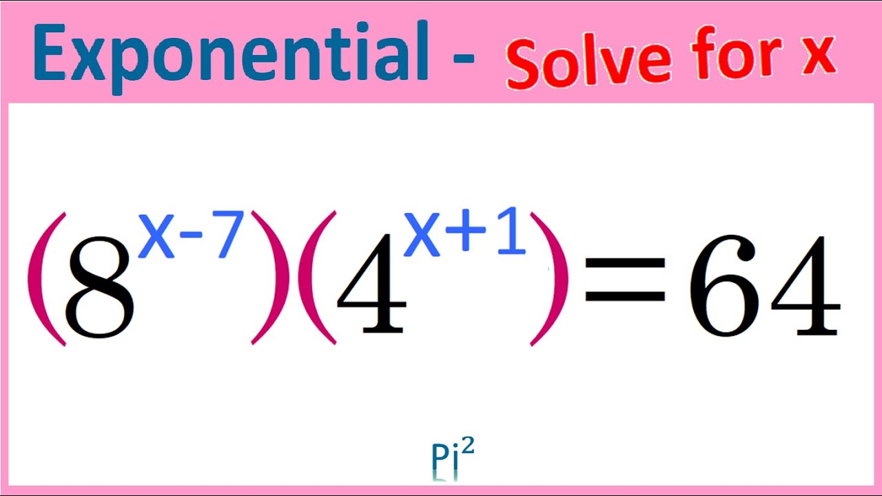 Can YOU Solve This Exponential Equation YouTube can-you-solve-this-exponential-equation-youtube