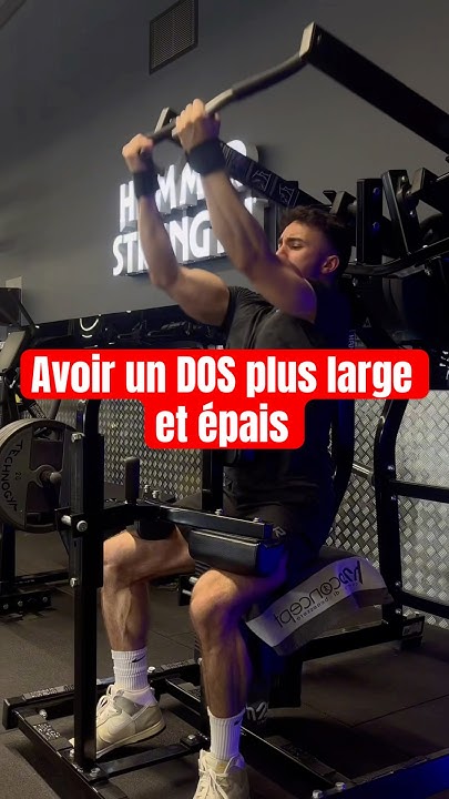 Comment avoir un dos plus large et plus épais 💪 #musculation #fitness #dos #backworkout - YouTube