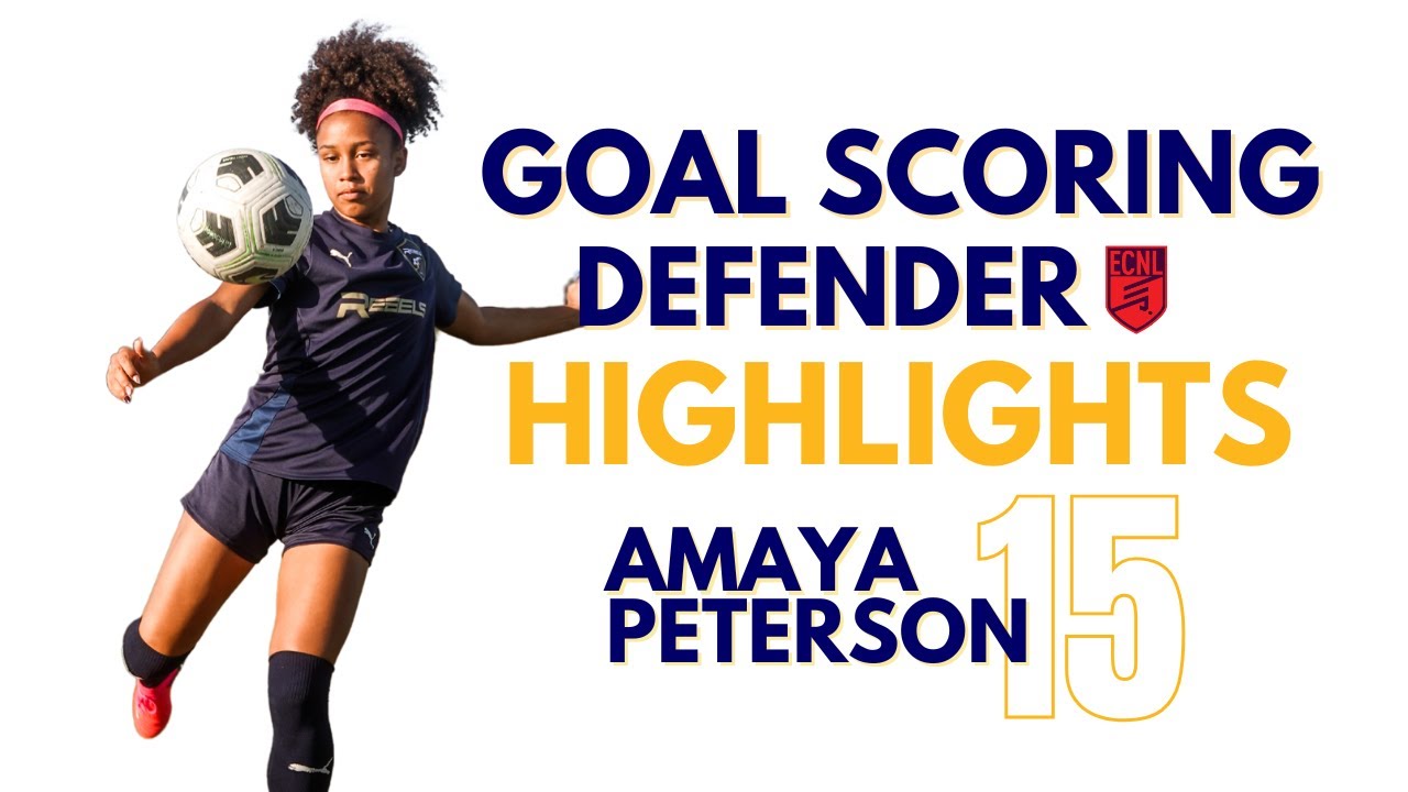 Watch 👀 this Goal-Scoring Defender Turning Heads in ECNL G2008! | Amaya ...