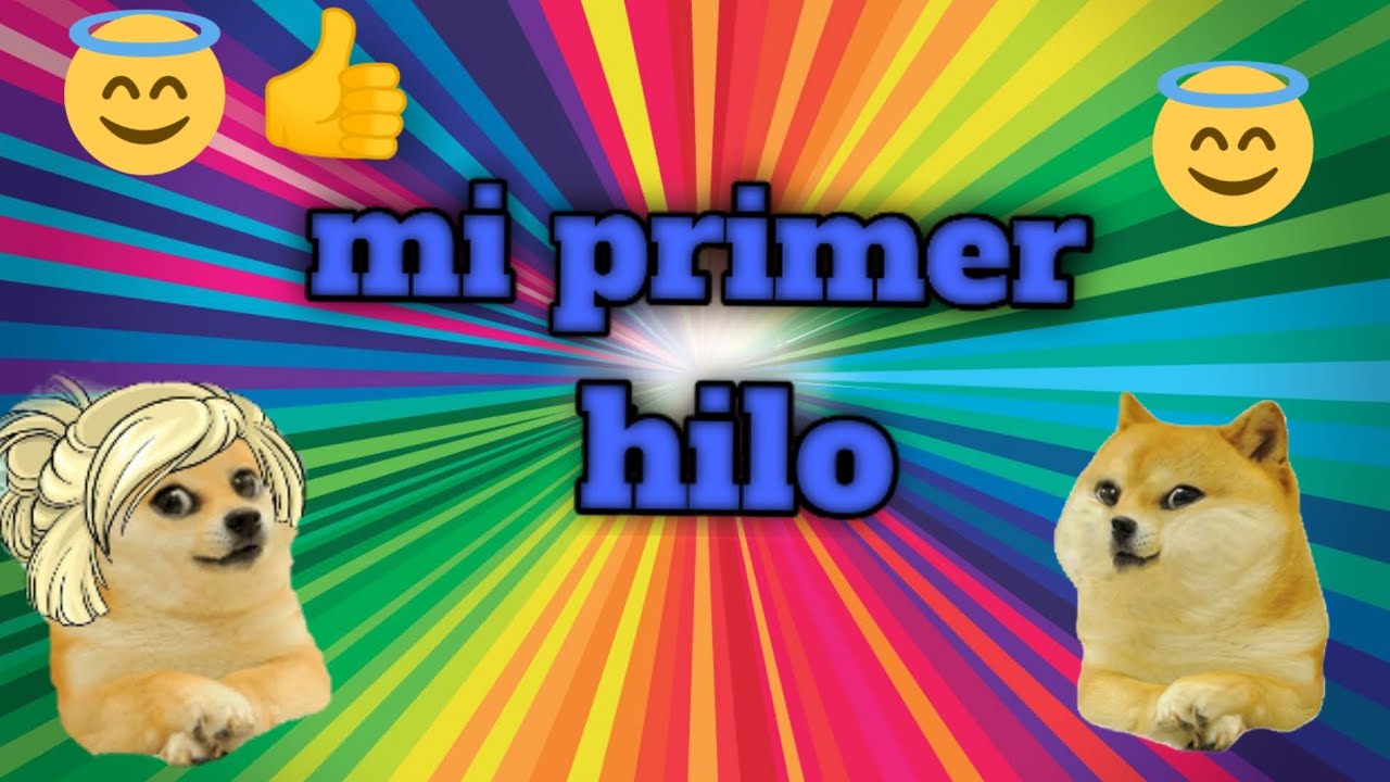 mi primer hilo de cheems mini hilo - YouTube