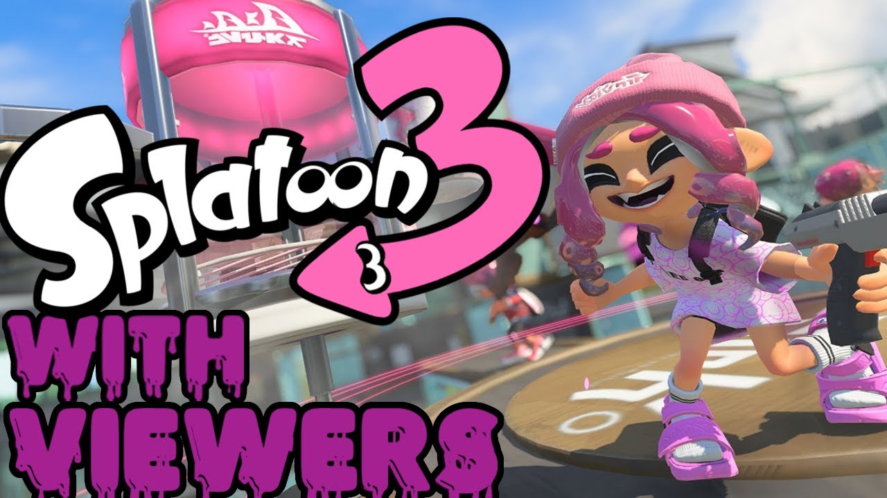 Playing Splatoon 3 with Viewers The Zapfish Left my Internet! - YouTube