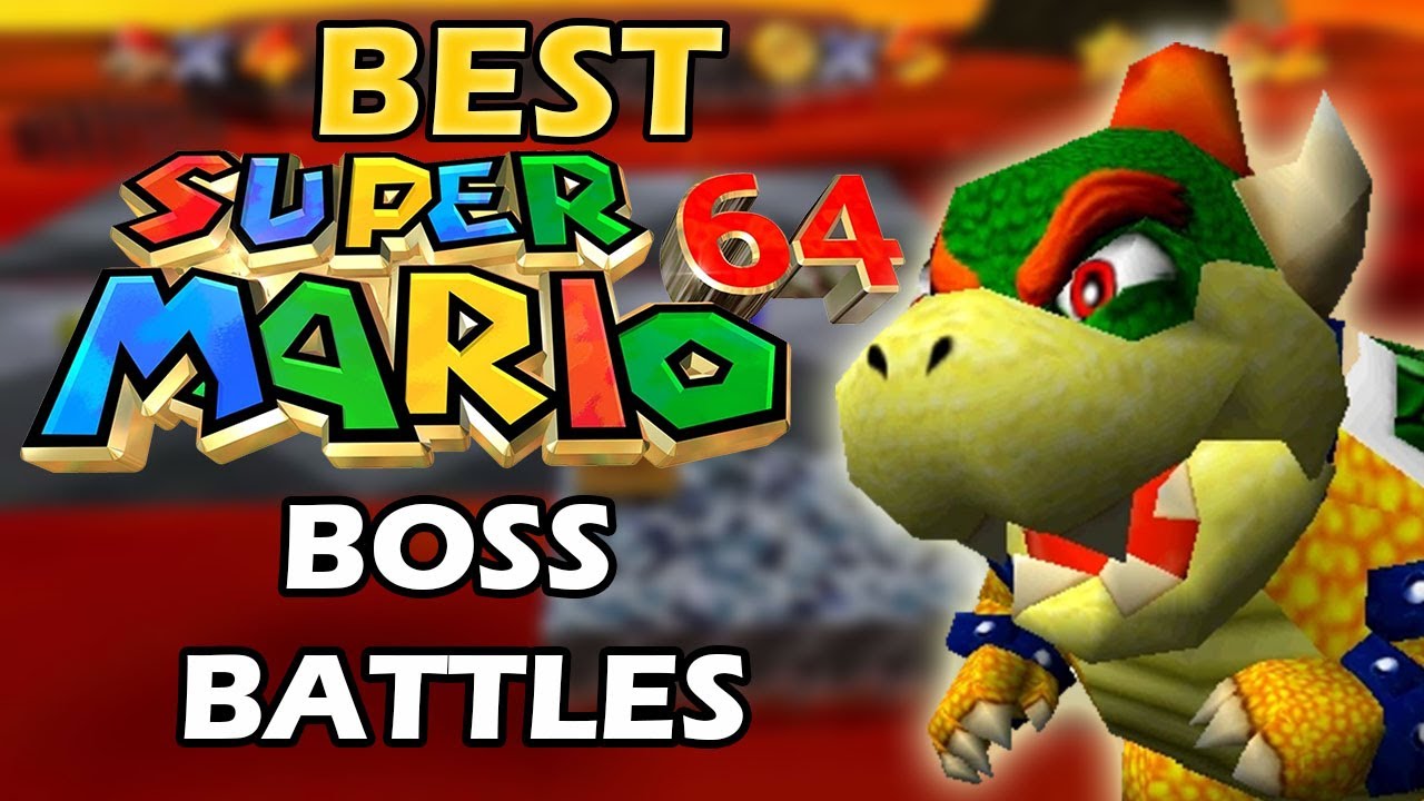 7 Best Super Mario 64 Bosses - Thunder Countdowns - YouTube