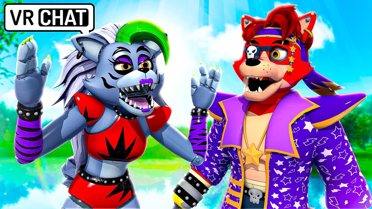 Roxanne Wolf Goes CRAZY?! in VRCHAT - YouTube