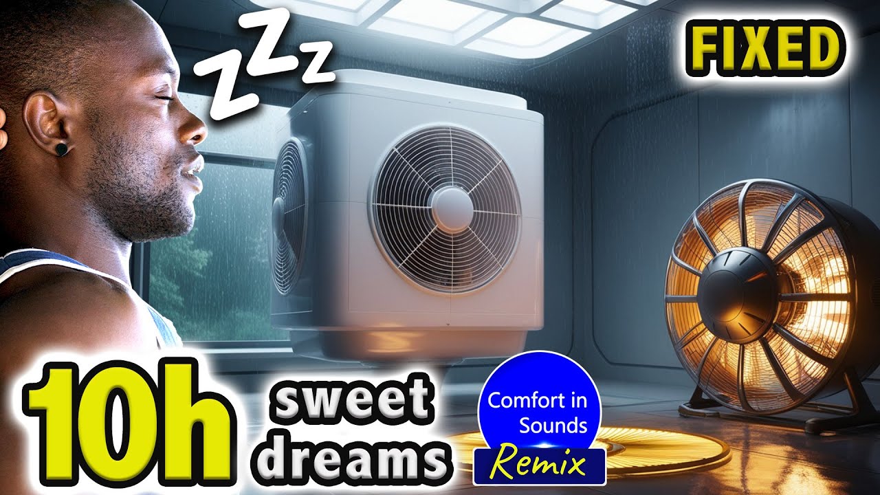 (FIXED) FALL ASLEEP INSTANTLY with THIS White Noise | Ceiling Fan Noise ...