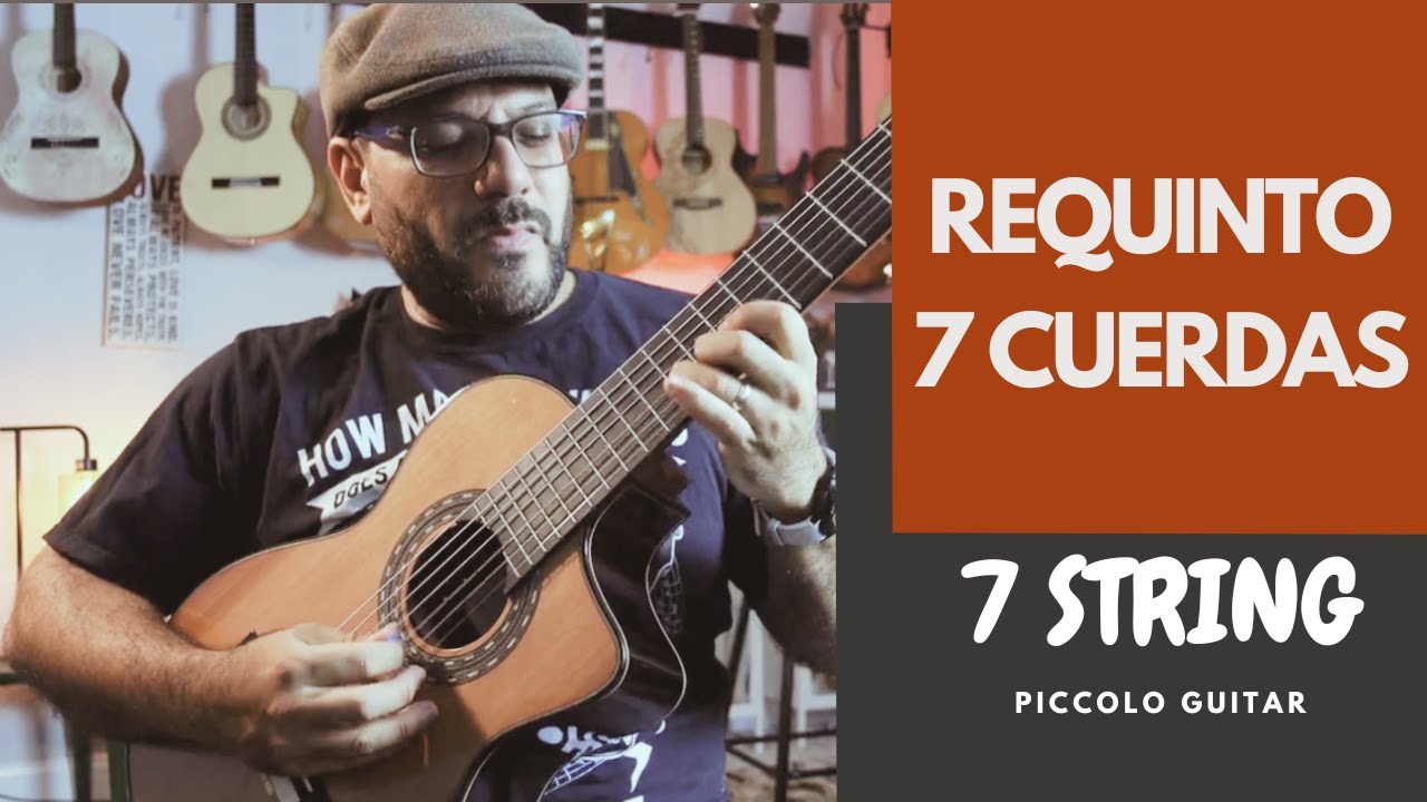 How I play Gypsy Jazz on my 7 string piccolo guitar - YouTube Music