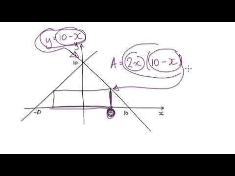 Video 1496.5 - Calculus 1 - Optimization - Rectangle in Triangle - YouTube