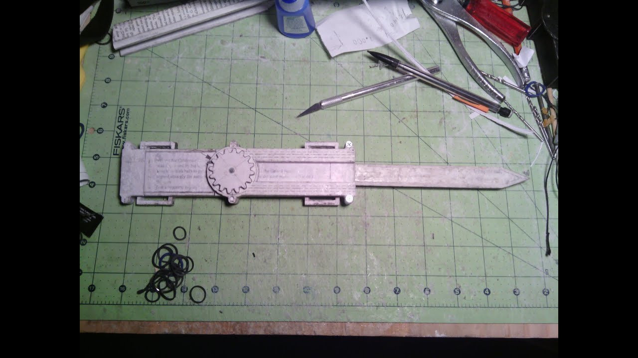 (Assassin's Creed) Paper Full size Dual-Action Hidden Blade (FINAL ...