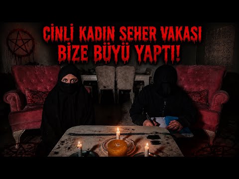 CİNLİ SEHER ABLA EVİNDE BİZE BÜYÜ YAPTI - Paranormal Olaylar
