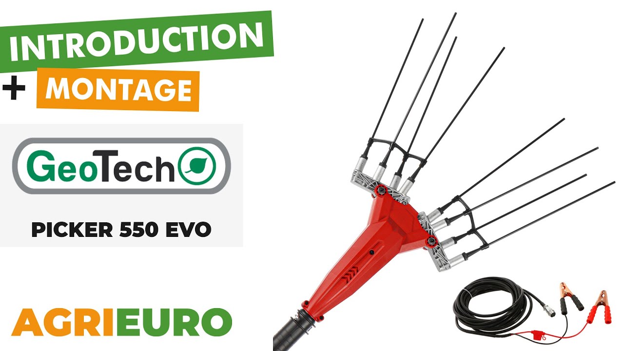 Presentation and assembly of the GeoTech Picker 550 EVO - 180W battery ...
