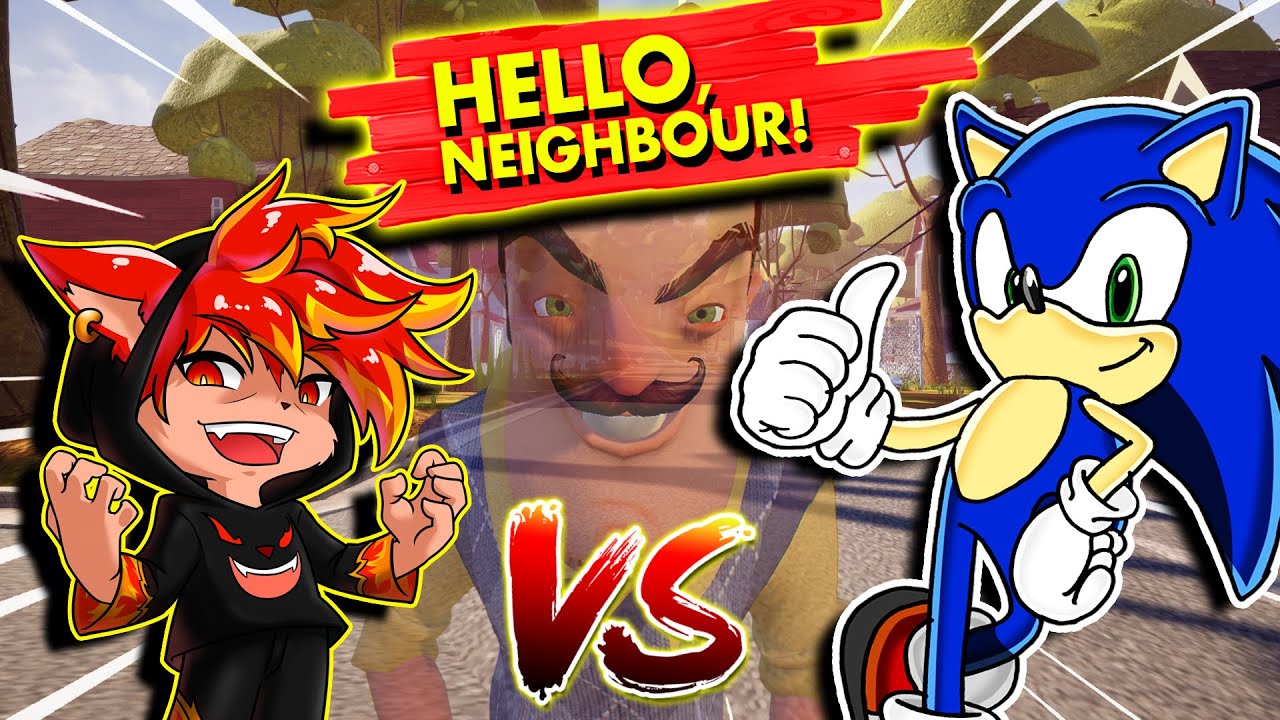 CHIPMUNK vs SONIC | Hello Neighbor Mod - YouTube