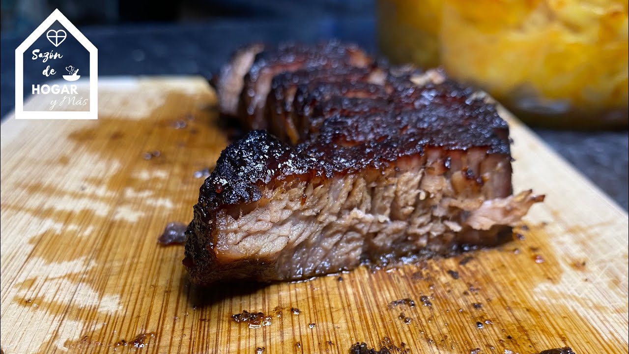 Trip Tip en BBQ | Bistec de Empuje de Res en BBQ - YouTube