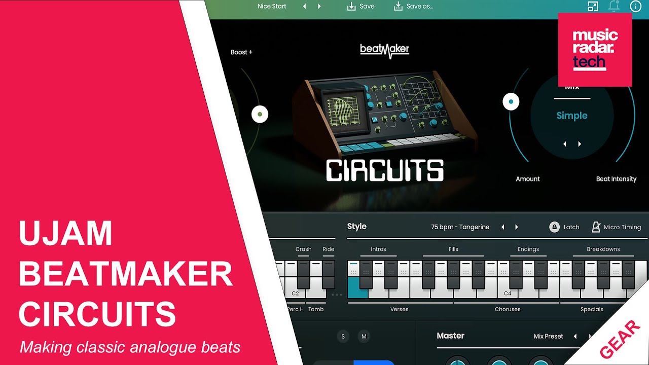 UJAM Beatmaker Circuits is an all-in-one plugin for classic analogue beats - YouTube