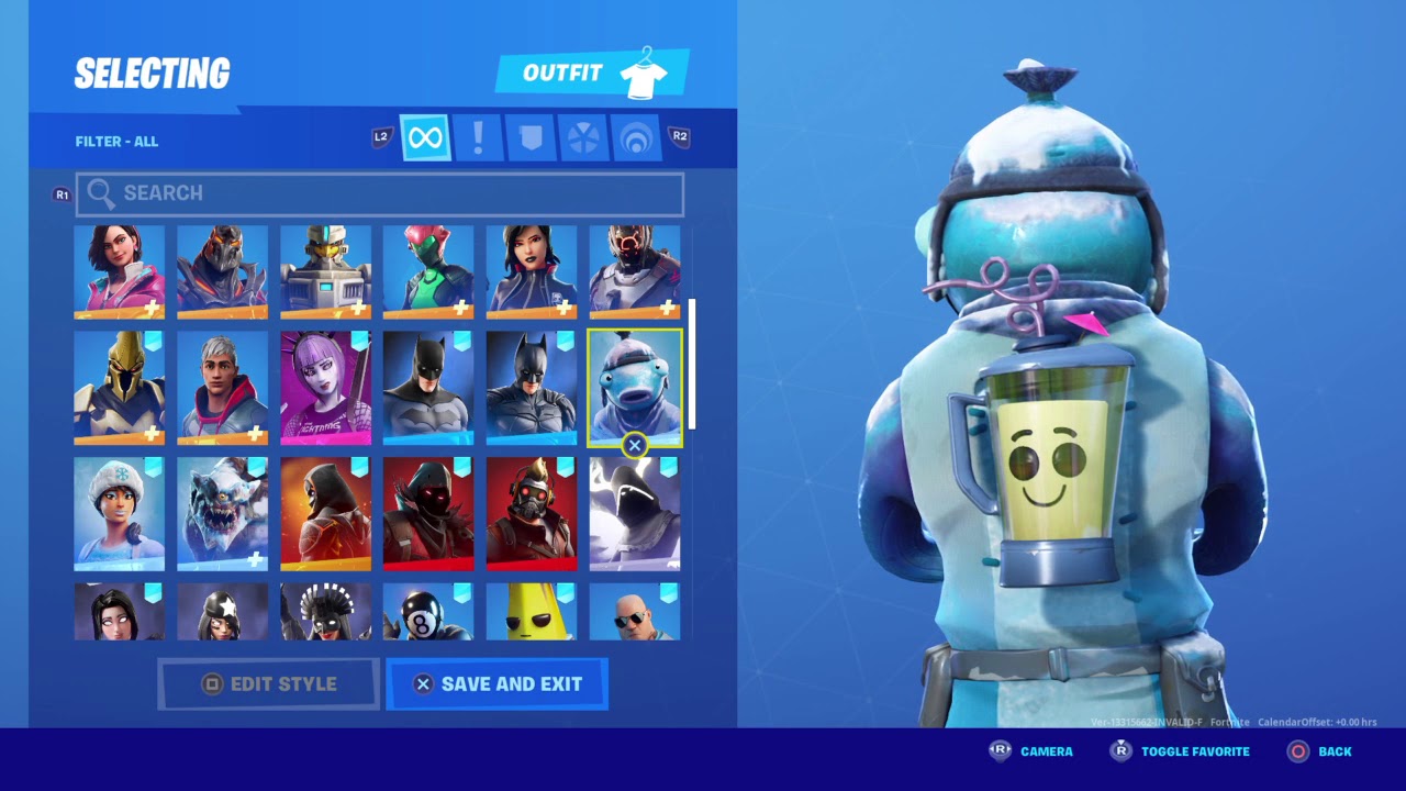 My Fortnite Locker (as of May 23, 2020) - YouTube