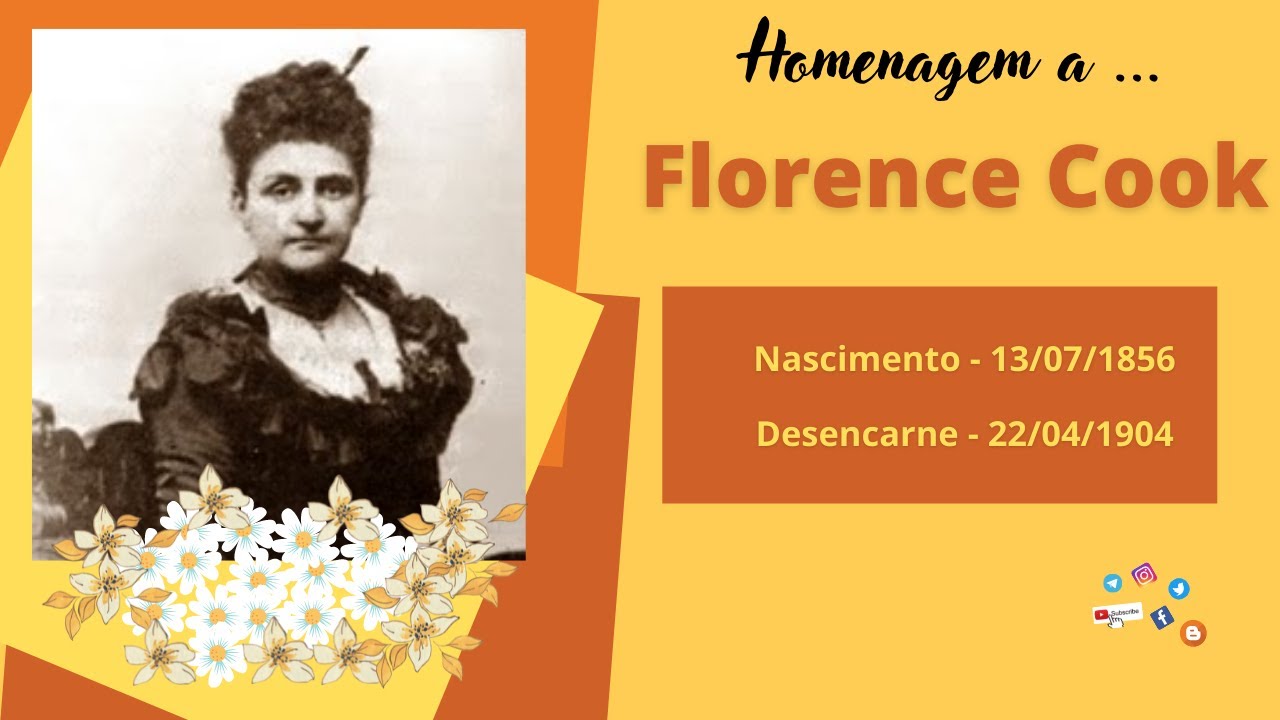 HOMENAGEM A FLORENCE COOK - VIBRAÇÕES - 07/11/2021 - YouTube