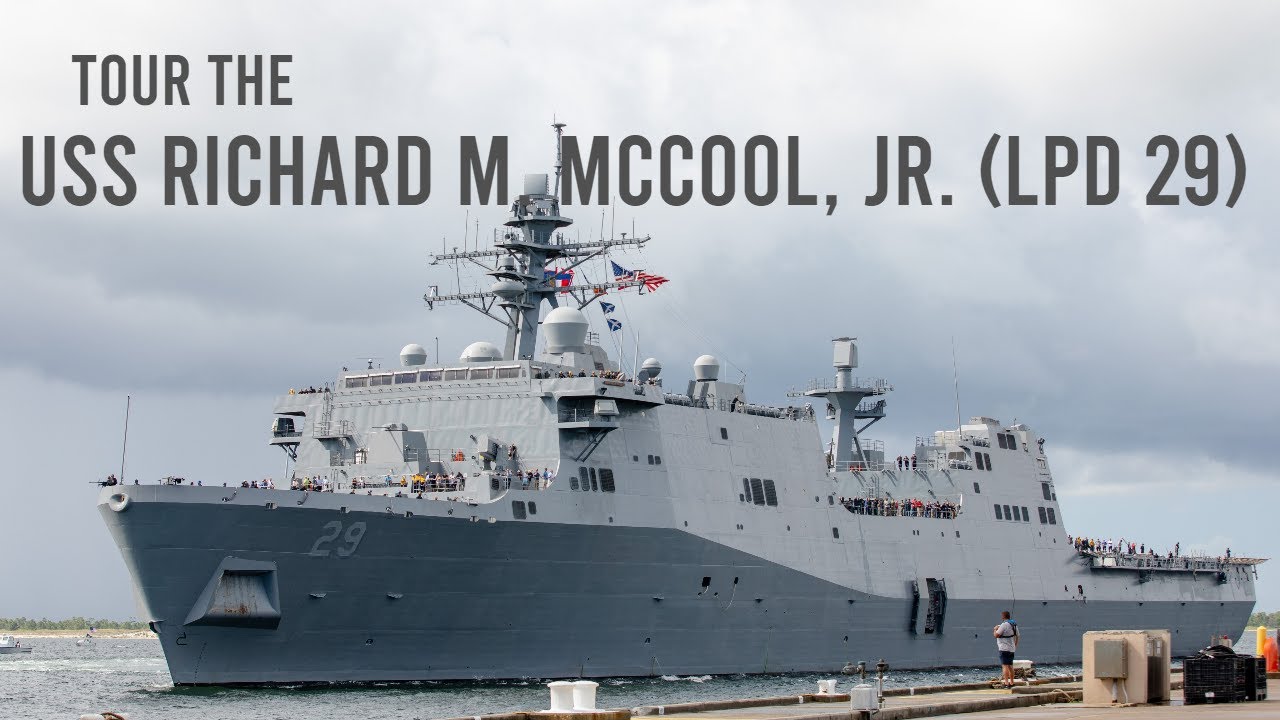 Tour the US Navy's New Warship USS Richard M. McCool, Jr. (LPD 29 ...