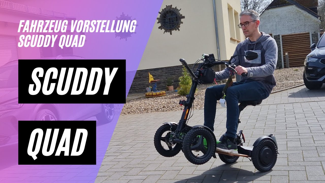 🛴 Scuddy Quad - Vorstellung und Probefahrt - Zu Gast bei AJ Automobile ...