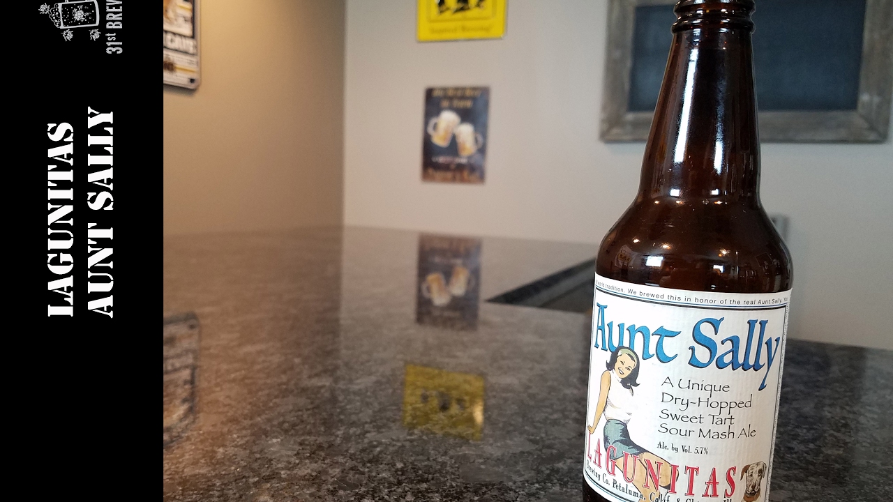 Lagunitas Aunt Sally Beer Review 2017 - YouTube
