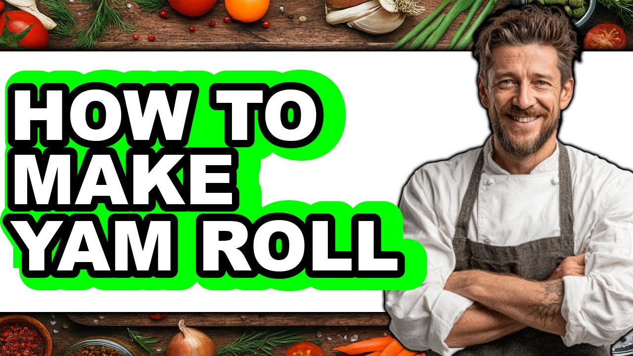 How to Make Yam Roll (Full Guide) - YouTube