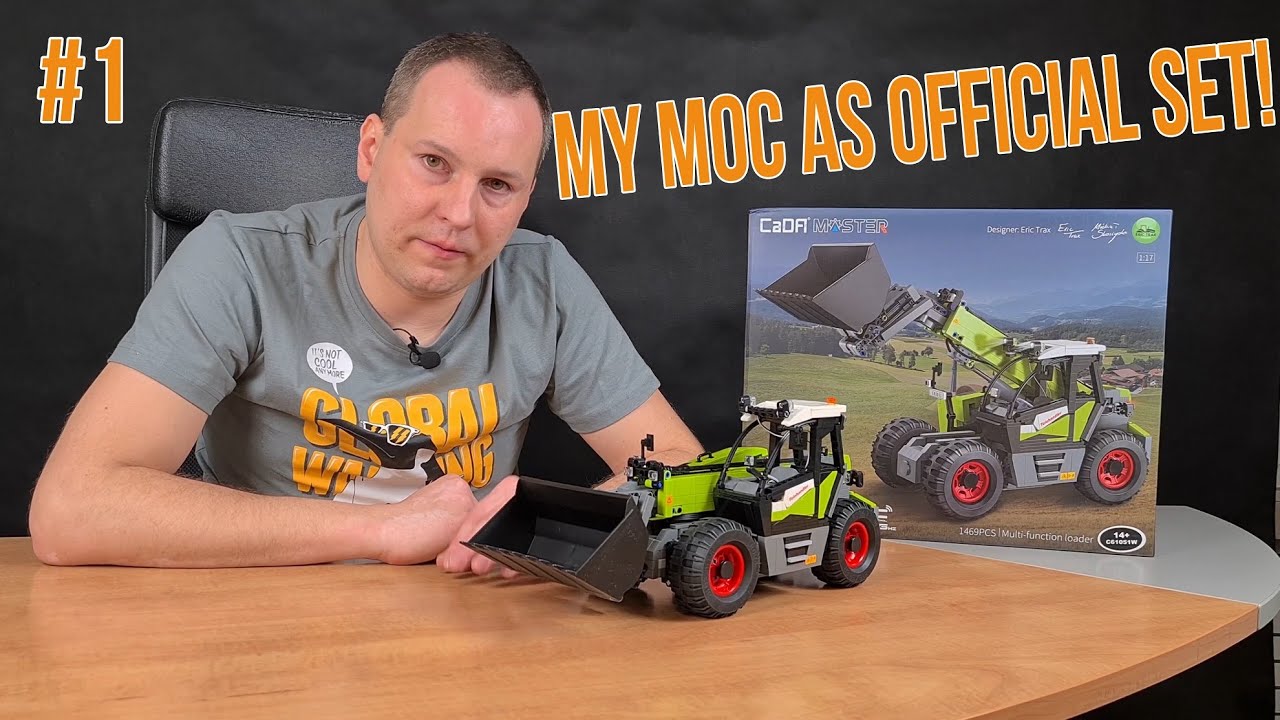 CADA C61051w Telehandler - DESIGNER REVIEW! - YouTube
