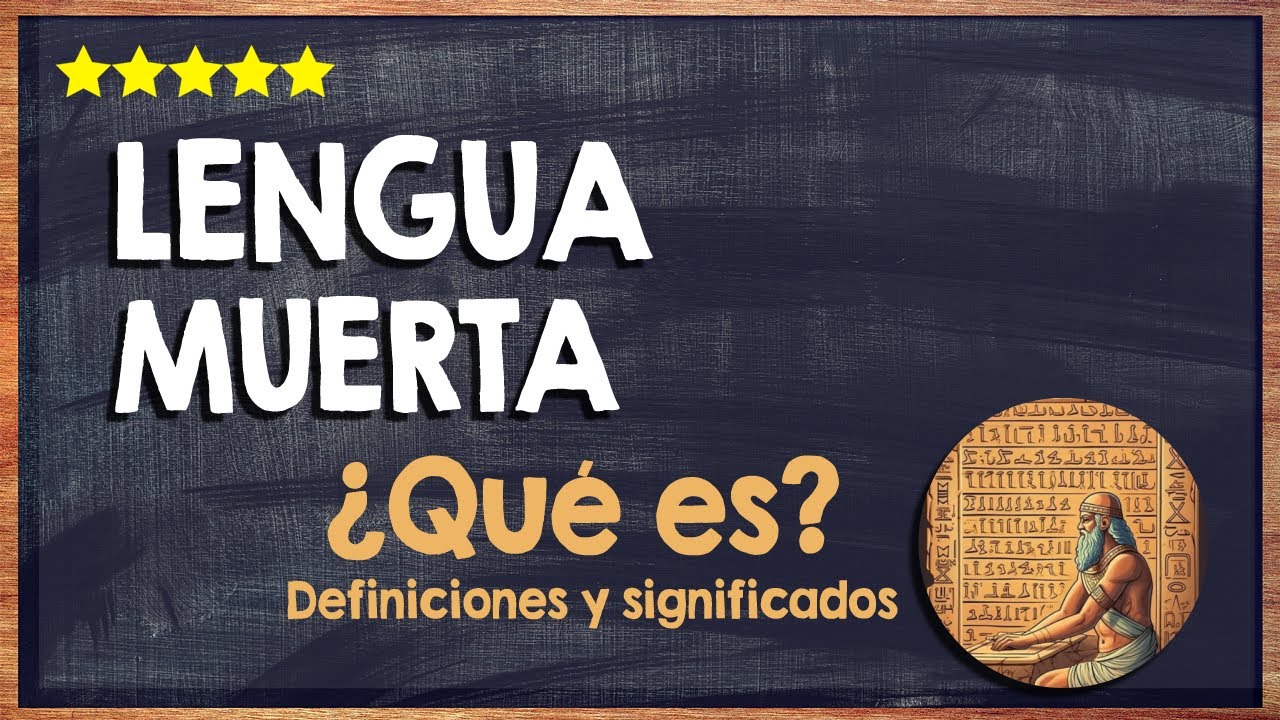 🙏 ¿Qué es una lengua muerta? - Características y ejemplos de lenguas ...