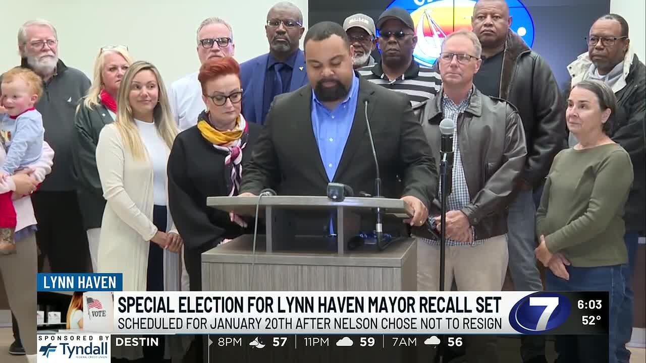 Special Election set for Lynn Haven Mayor Recall, Mayor Nelson files ...