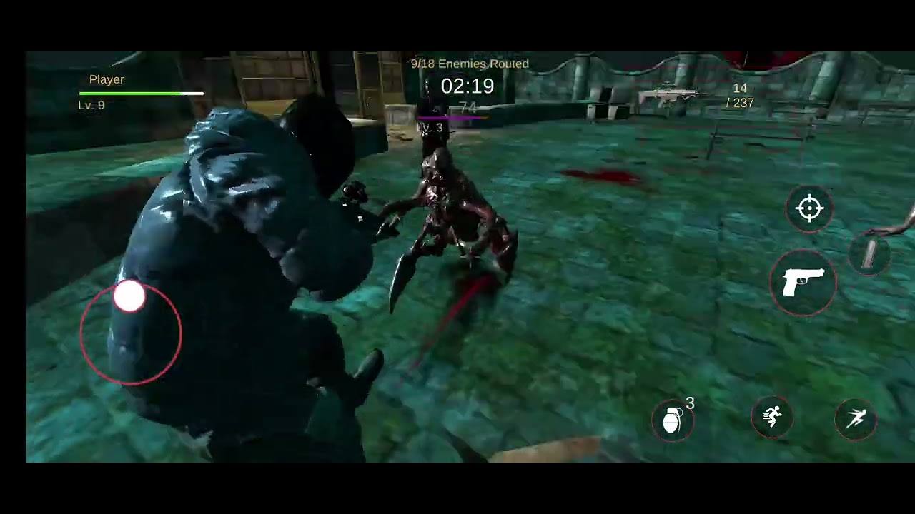 EVIL RISE : RESIDENT SALVATION WITH SCAR MACHINE GUN LEVEL 1 - 3 - YouTube