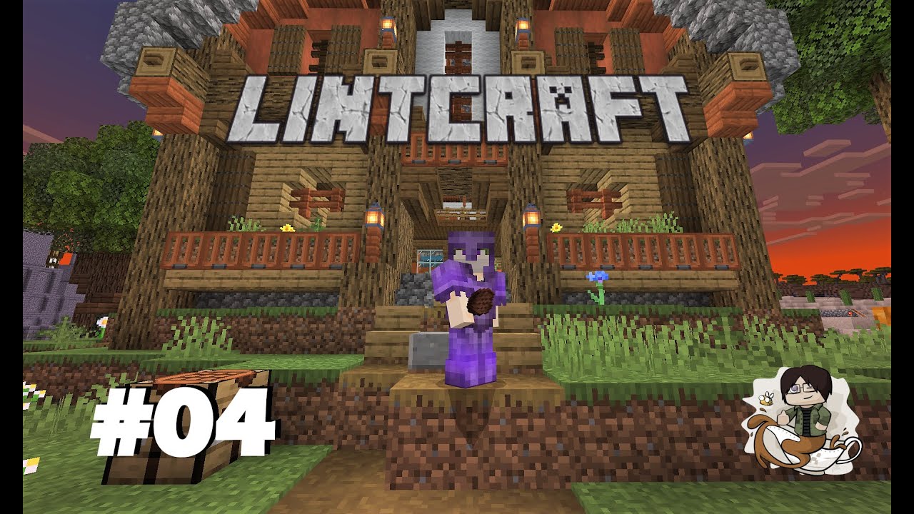 NETHERITE Upgrades + Semi Auto COW FARM! | LintCraft 4 | Minecraft ...