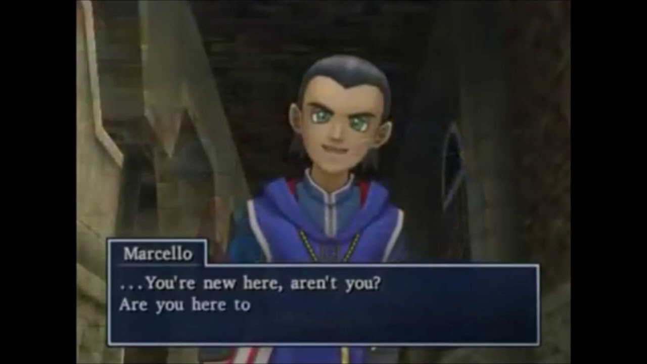 All Marcello lines - VA: Josh Cohen Dragon Quest VIII PS2/ 3DS - YouTube