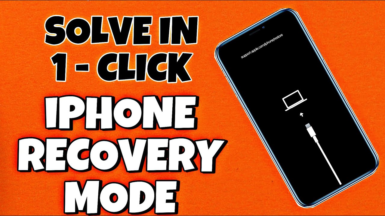 How to fix iPhone stuck at recovery mode/iPhone recovery mode/No ...