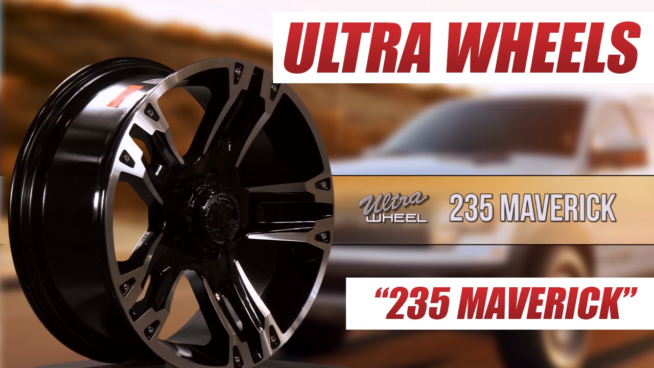 Ultra Wheels 234/235 Maverick (Gloss Black) - YouTube