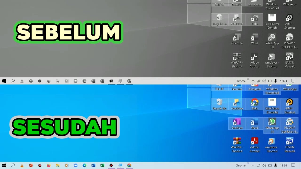 Mengatasi Layar Windows 10 Yang Berubah Menjadi Hitam Putih / Abu Abu ...