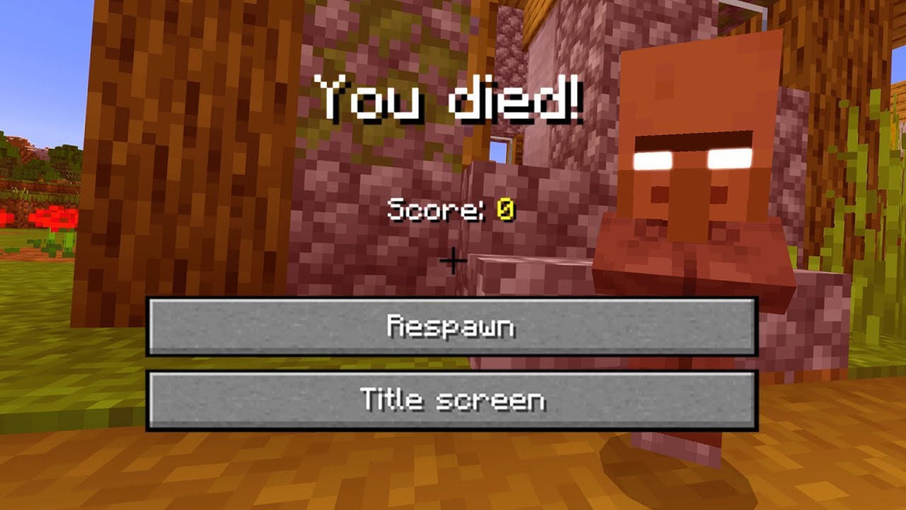 Minecraft Villager kid murdered me.. (Scary Minecraft Video) - YouTube