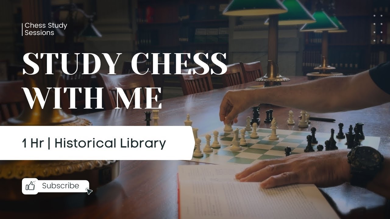 Study Chess With Me | 1 Hour | The Longest Game | Kasparov · Karpov ...