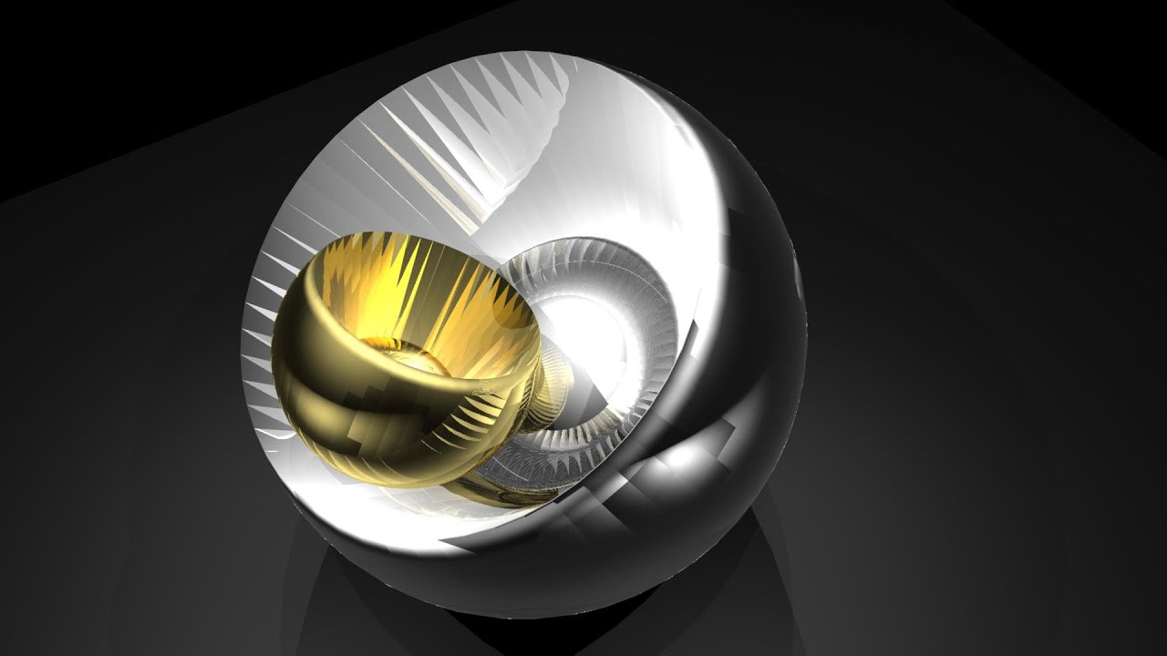 3ds max GOLD METAL MATERIAL + VEDIO RENDER + LIGHTS - YouTube